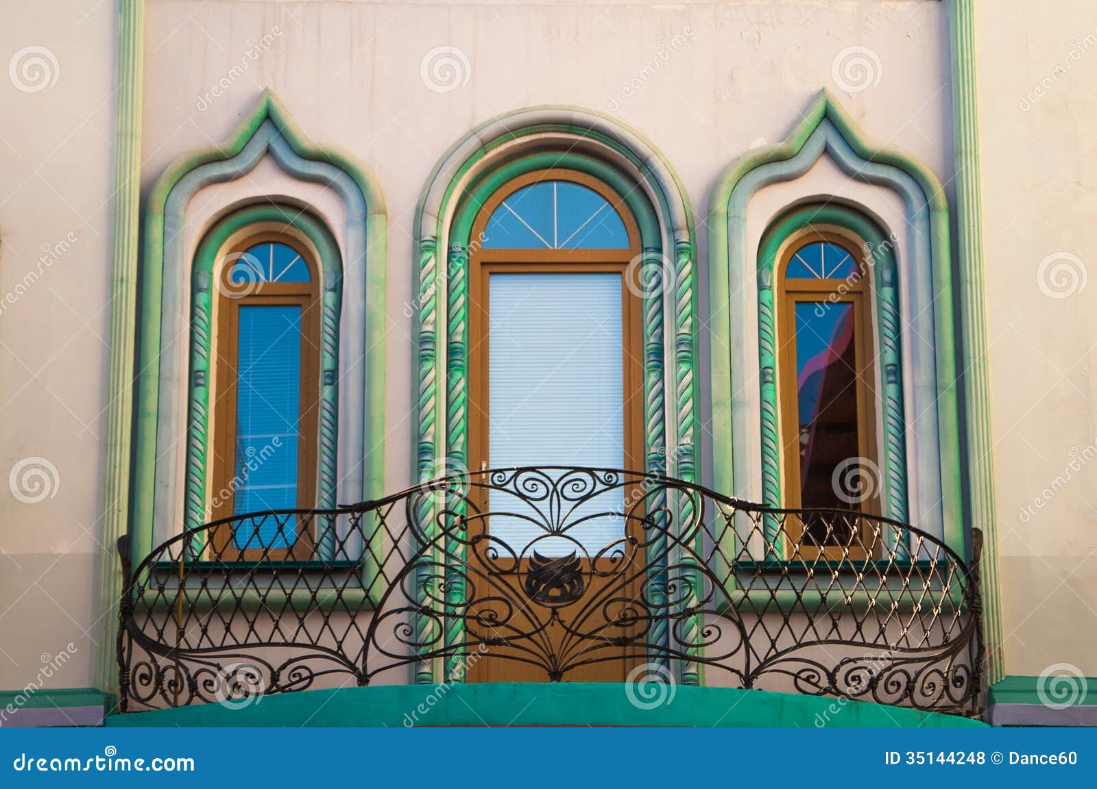 Balcony stock photo. Image of building, window, architectural - 35144248