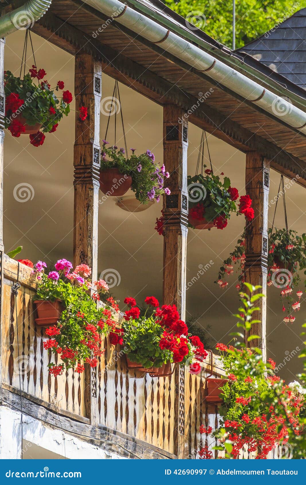 Balcony stock image. Image of decorative, closed, detail - 42690997