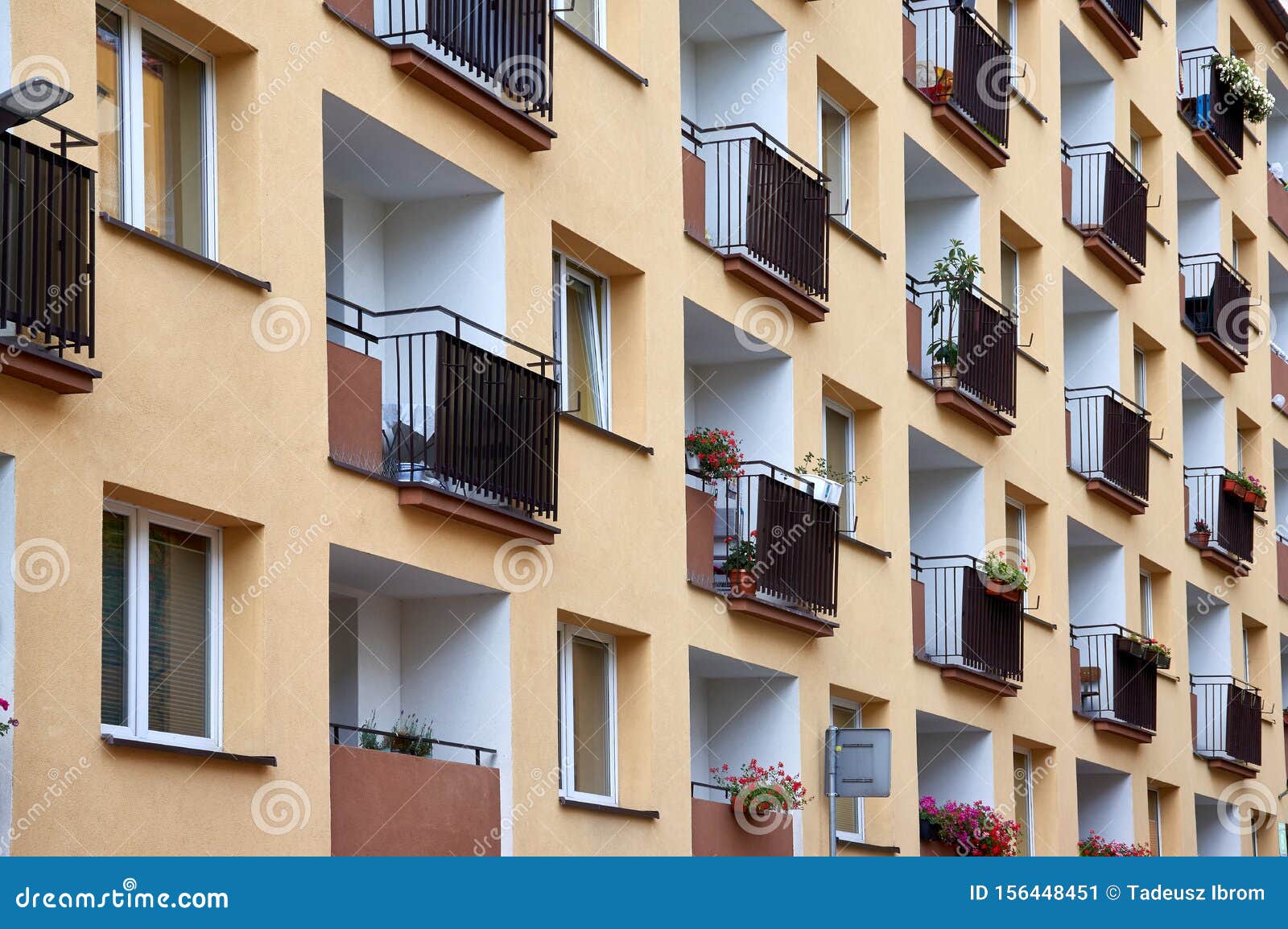 Balcony stock image. Image of balcony, window, community - 156448451