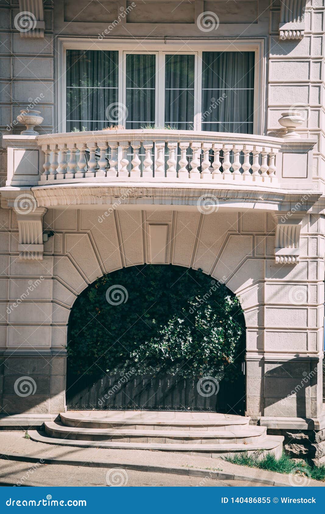 A fancy balcony stock image. Image of apartment, flat - 140486855
