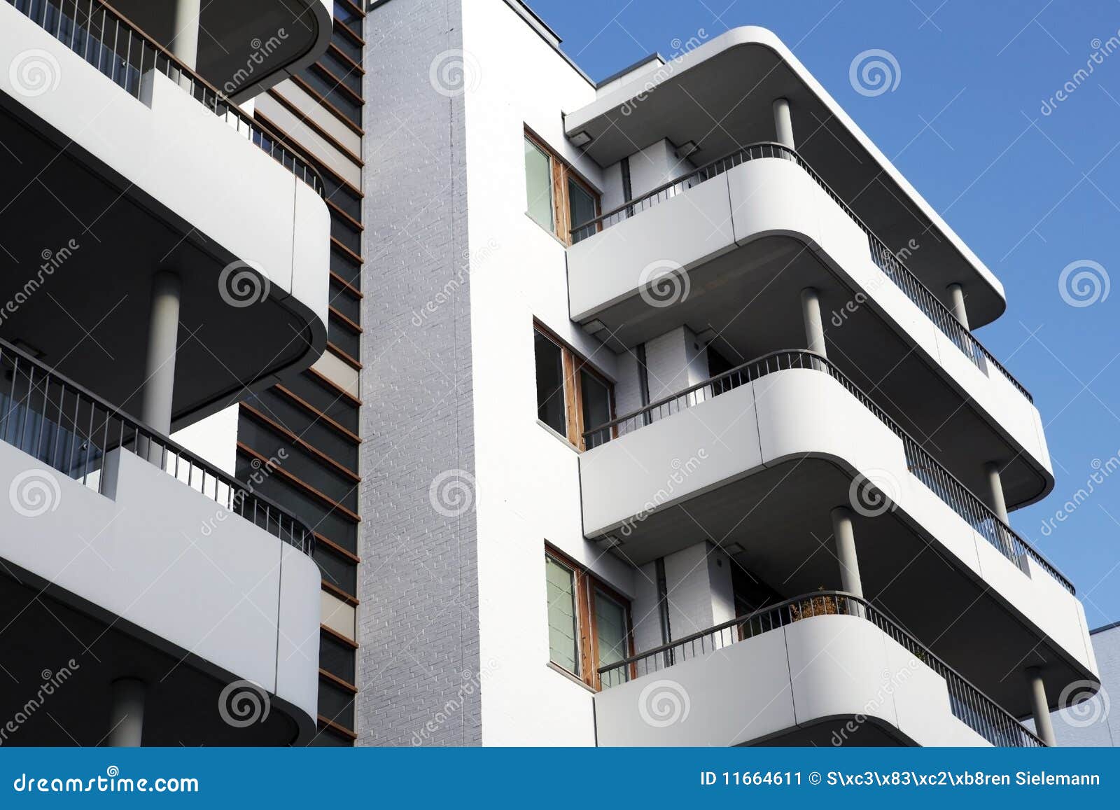Balcony front stock image. Image of estate, district - 11664611