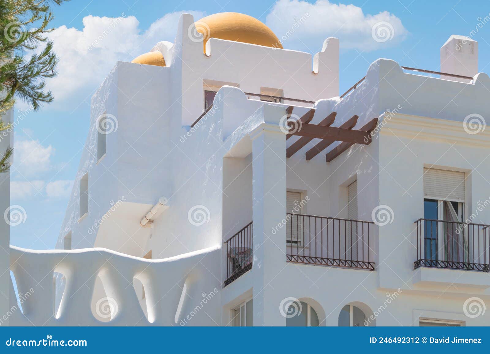Typical Arab construction stock photo. Image of arabian - 246492312