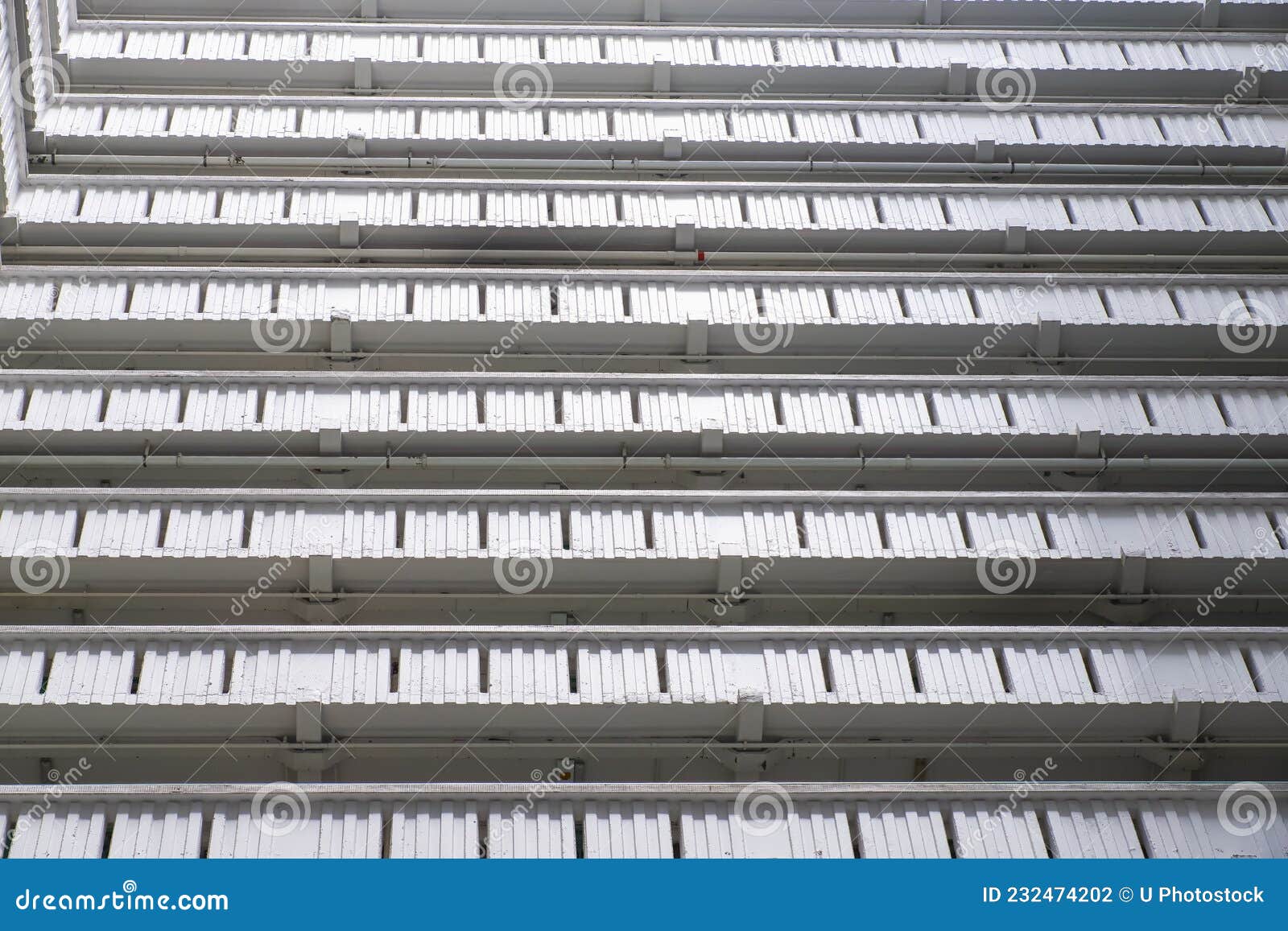 The Balcony of High-rise Building Stock Photo - Image of apartment ...