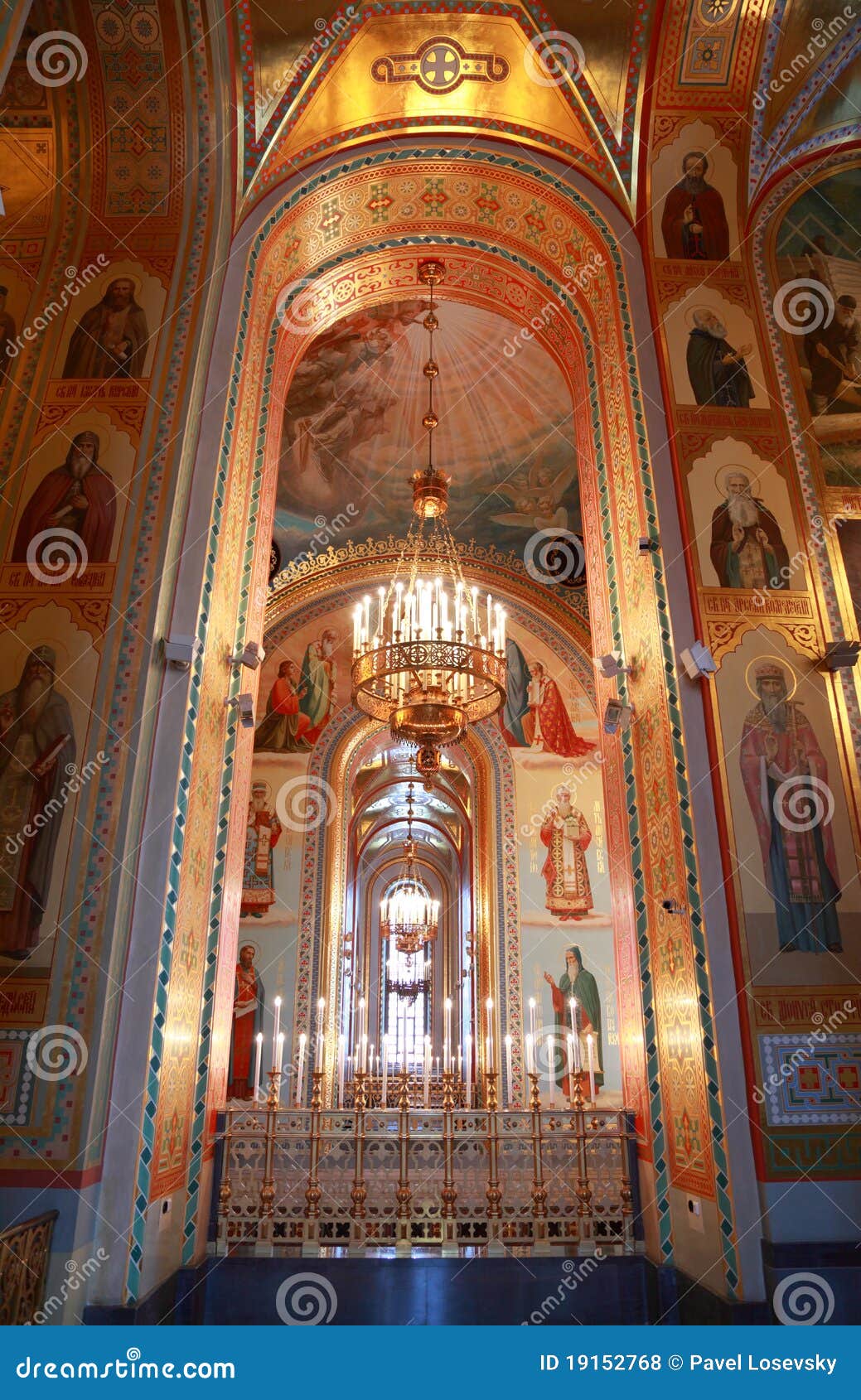 On Balcony Inside Cathedral Editorial Stock Photo - Image of jesus ...