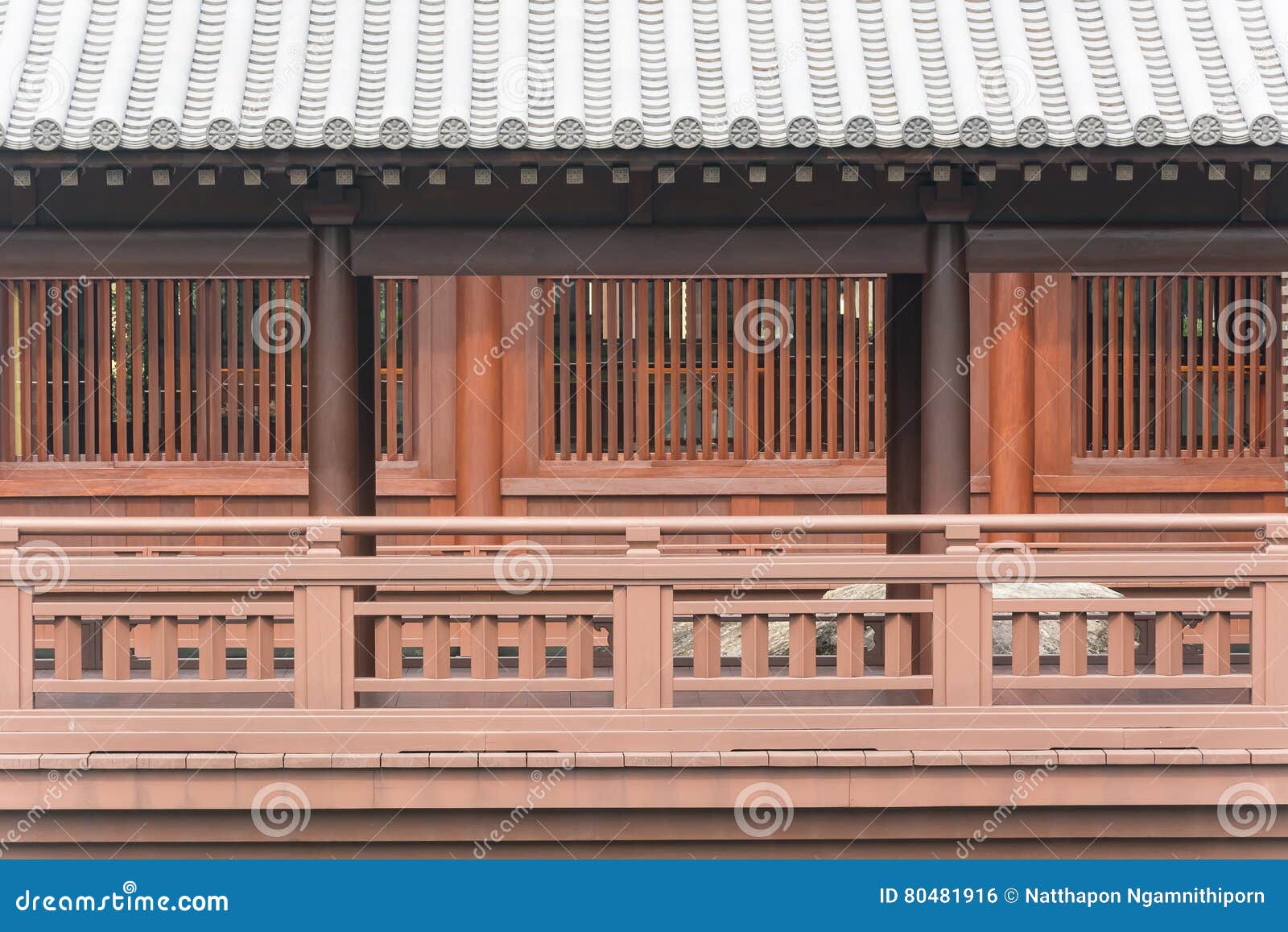 Balcony in japanese style stock photo. Image of kyoto - 80481916