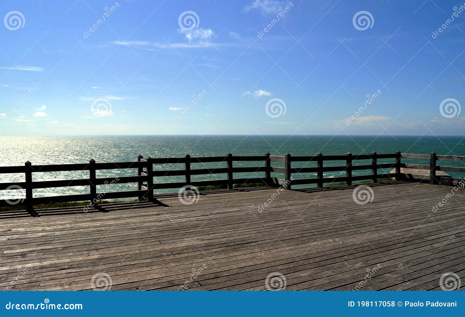 Balcony on the ocean stock photo. Image of travel, tourism - 198117058