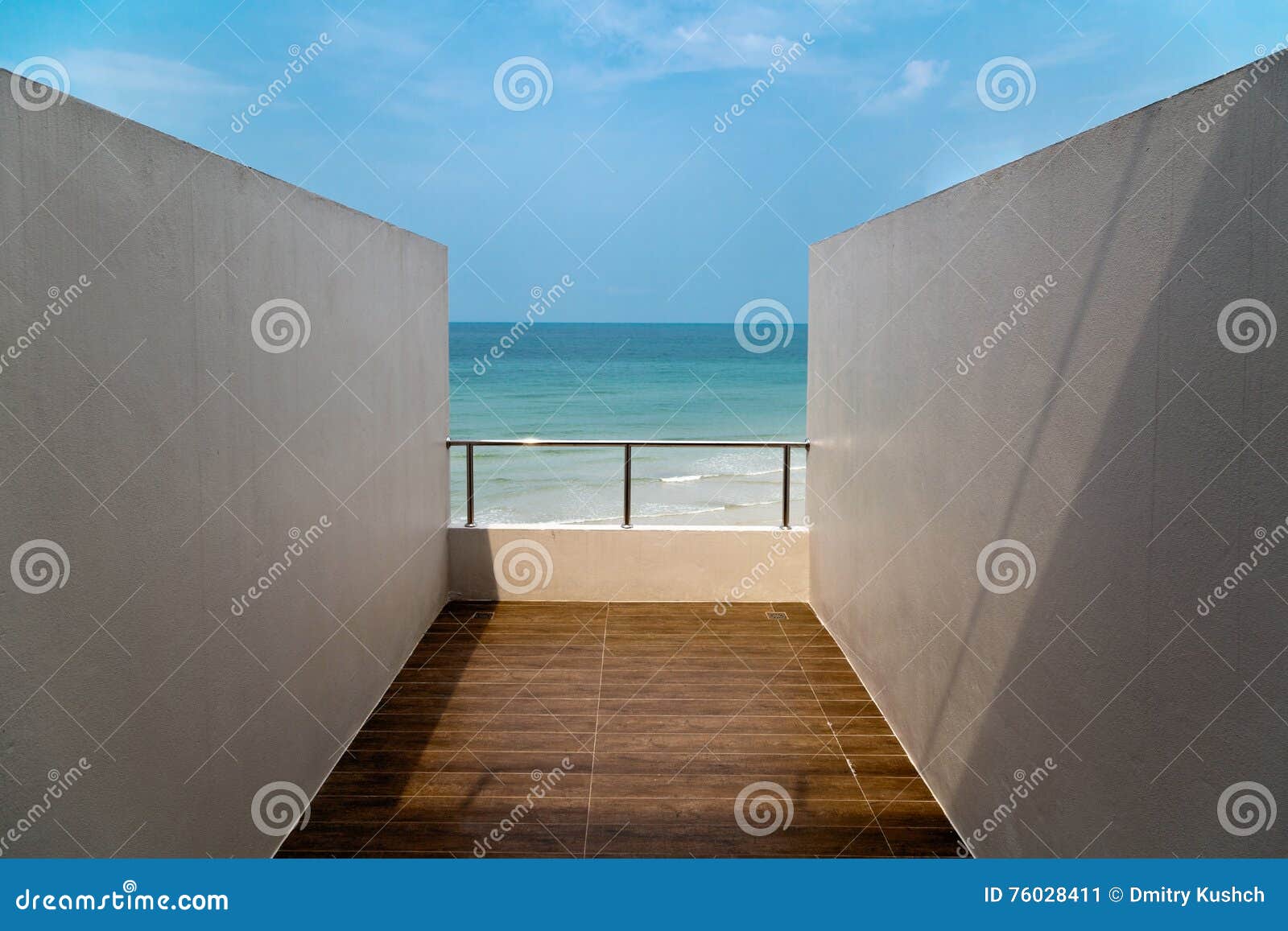 Balcony Overlooking the Sea Stock Image - Image of ocean, beach: 76028411