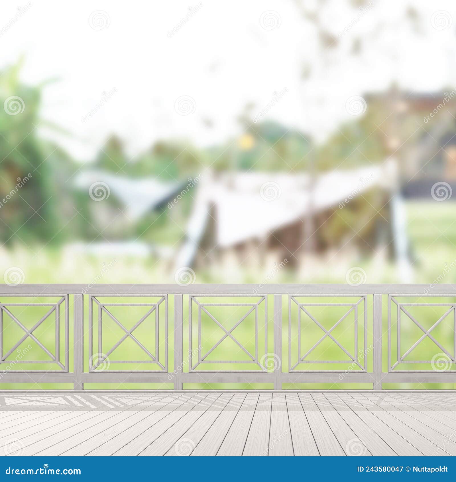 Balcony and Terrace of Blur Exterior Background Stock Image - Image of ...