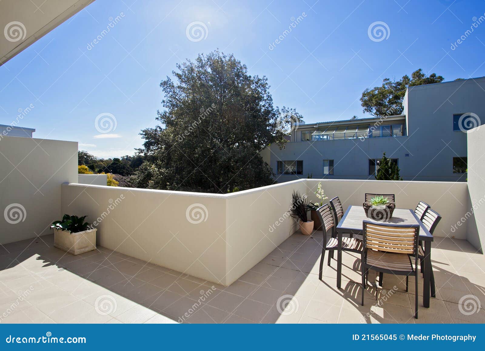 Balcony with a view stock image. Image of railing, panorama - 21565045