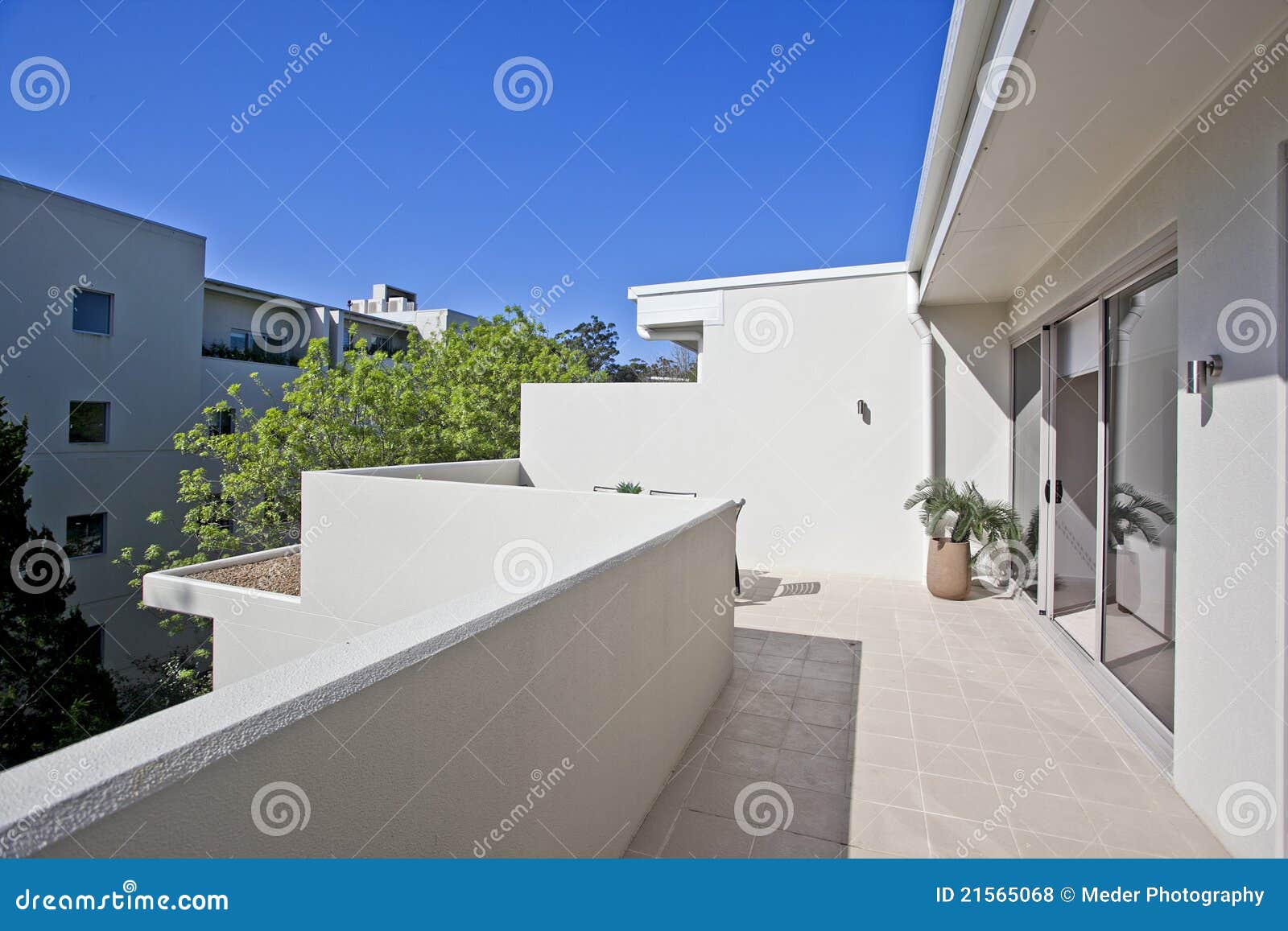 Balcony with a view stock photo. Image of exterior, deck - 21565068