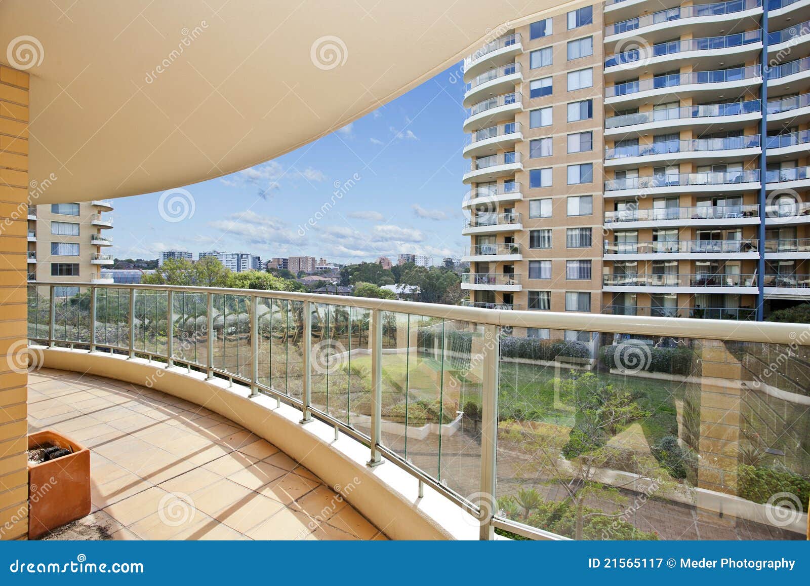 Balcony with a view stock image. Image of outdoors, lake - 21565117