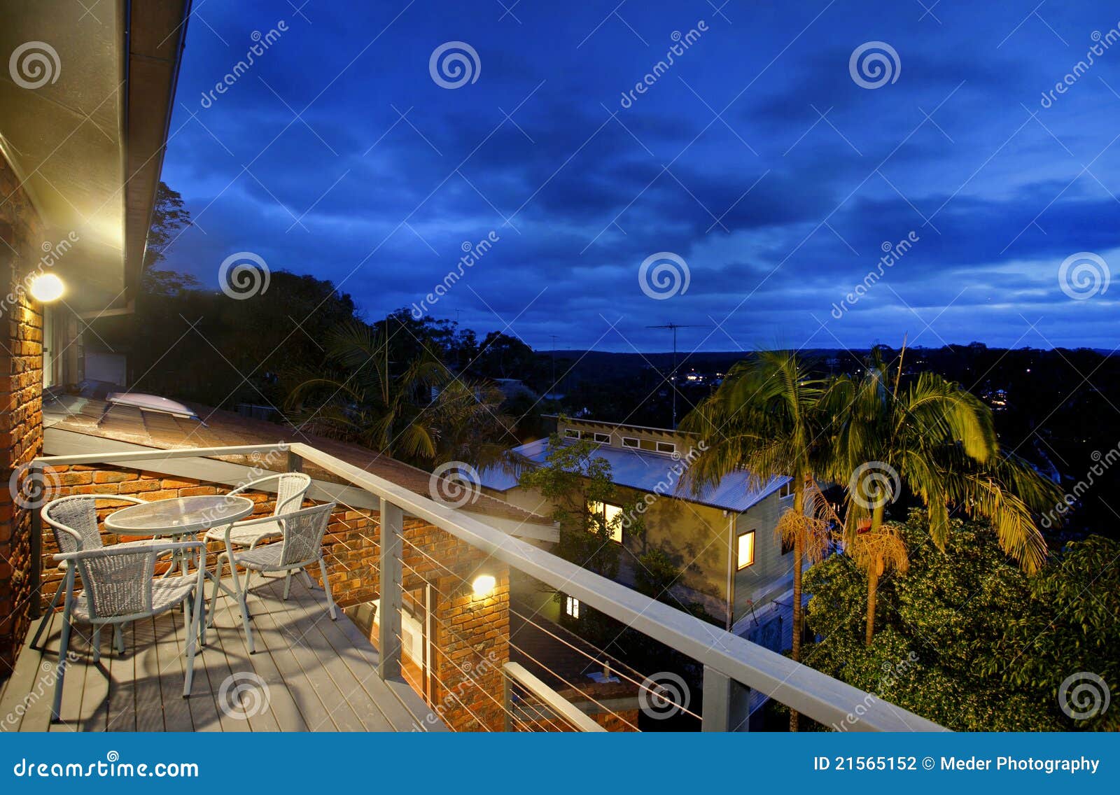 Balcony with a view stock photo. Image of overlooking - 21565152