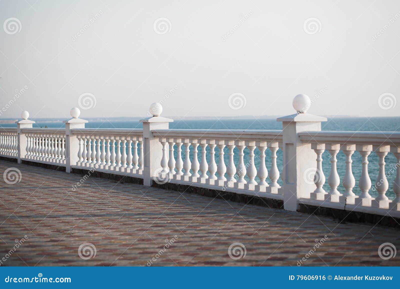 Balcony view on the sea stock photo. Image of classical - 79606916