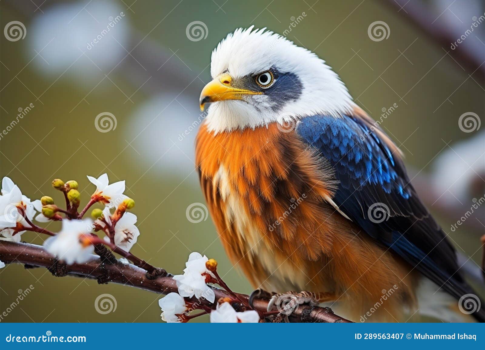 Bald Eagle, Captured Up Close, Against the Backdrop of Winter Stock ...