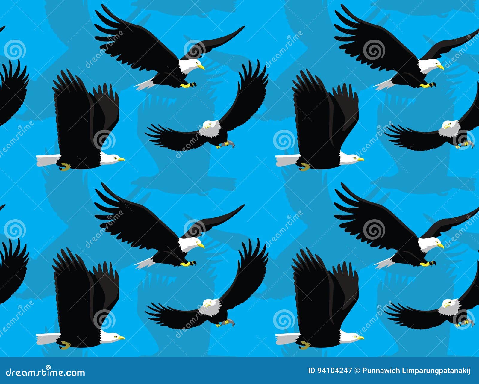 Flying Eagle Vector Eps Files