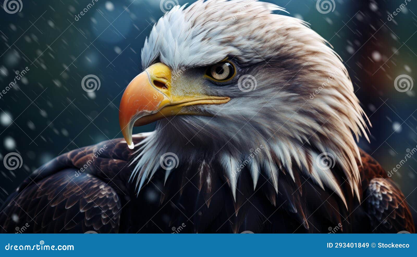 Stunning Photo Realistic Eagle Illustration with Hyper-detailed ...