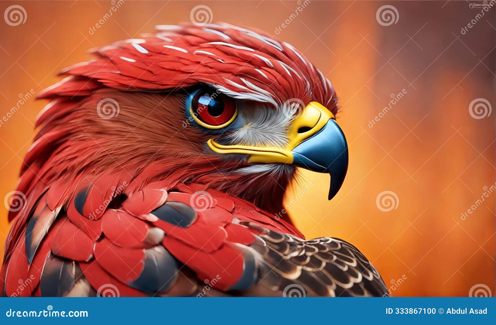 Bald Eagle Head Shot. American Bald Eagle Front View and Head Shot ...