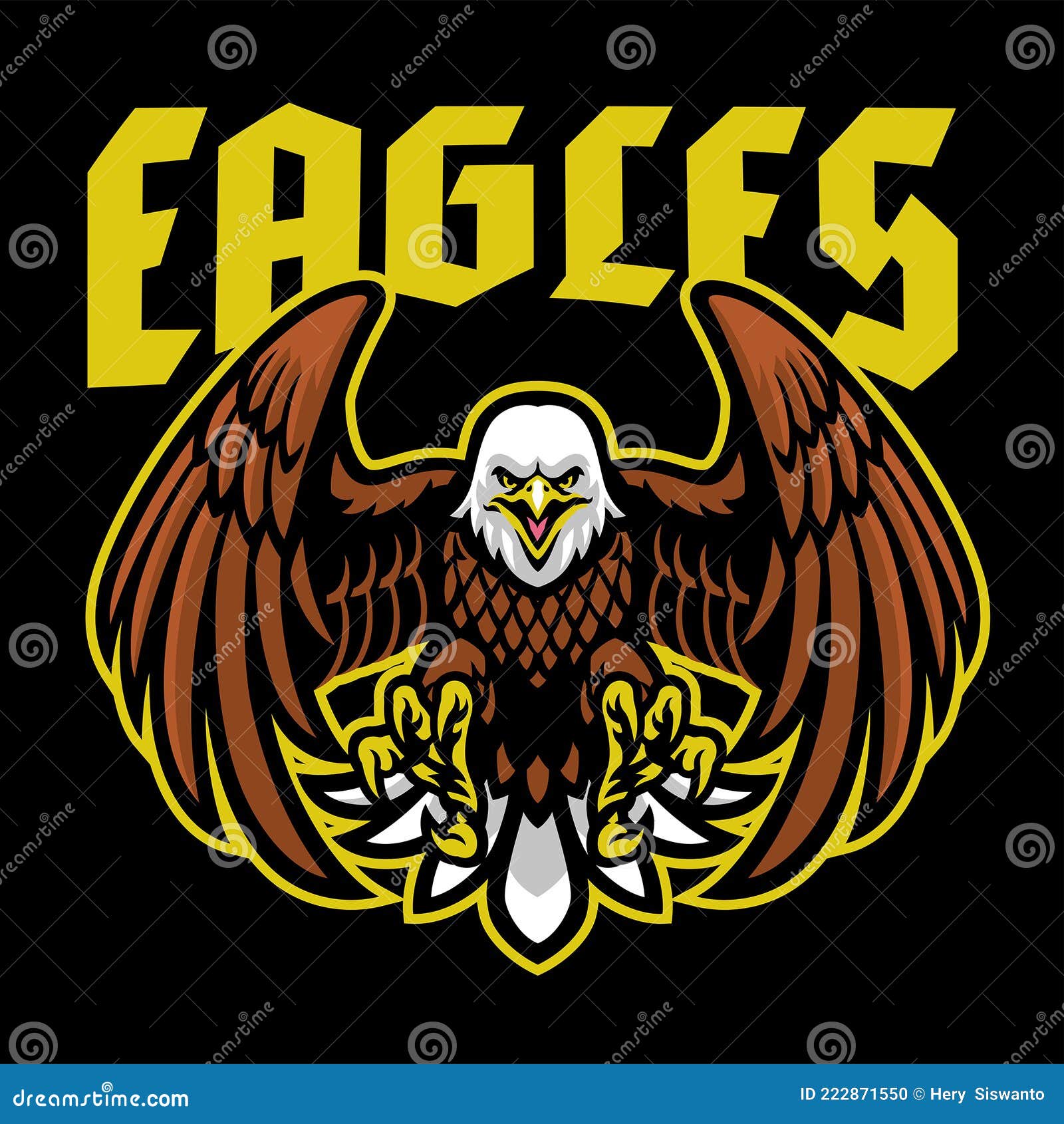 Mad Bald Guy Logo Cartoon Vector | CartoonDealer.com #59249681