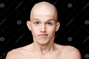 Bald man stock photo. Image of face, portrait, adult, male - 7448240