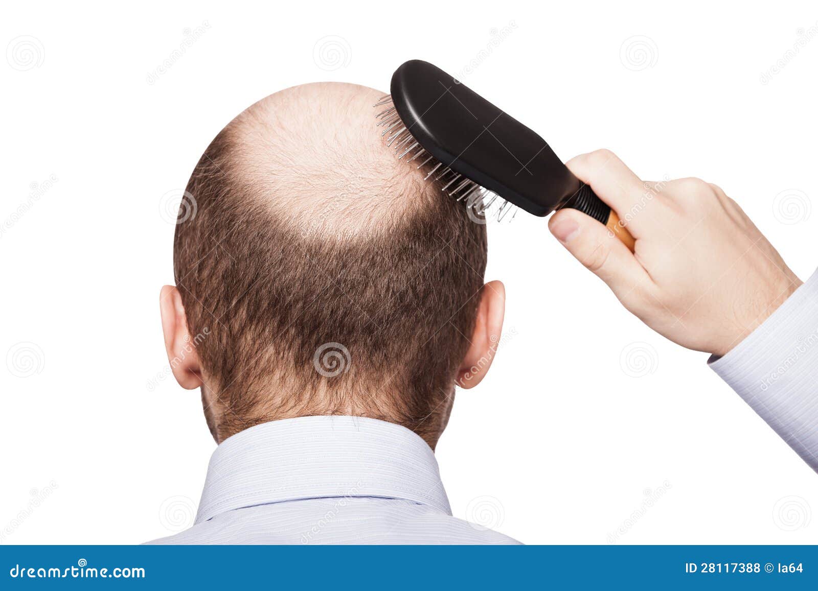 Bald man head stock photo. Image of hand, completely - 28117388