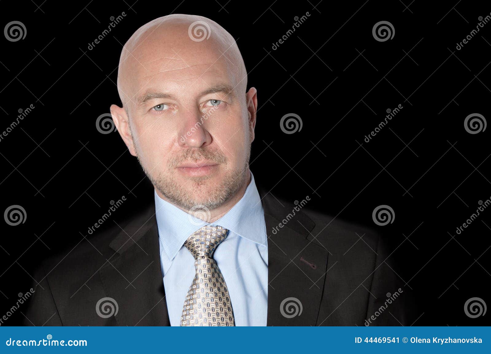 Bald Fat Man In A Suit. Full Height. Back View. Isolated Over White ...