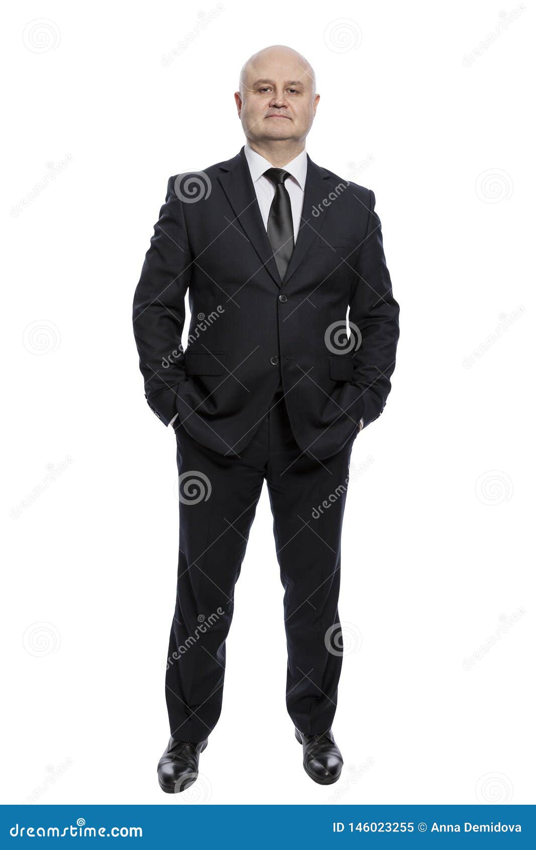 Middle Aged Man In Suit
