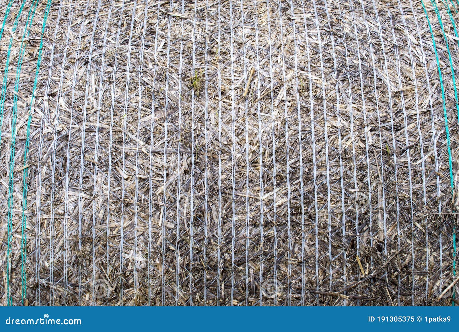 Bale of Dry Hay Pattern / Wallpaper / Background / Texture. Stock Image ...