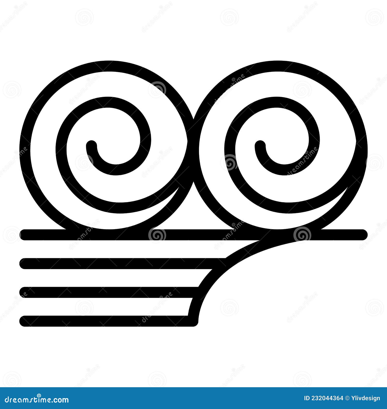 Bale Icon Outline Vector. Straw Hay Stock Vector - Illustration of ...