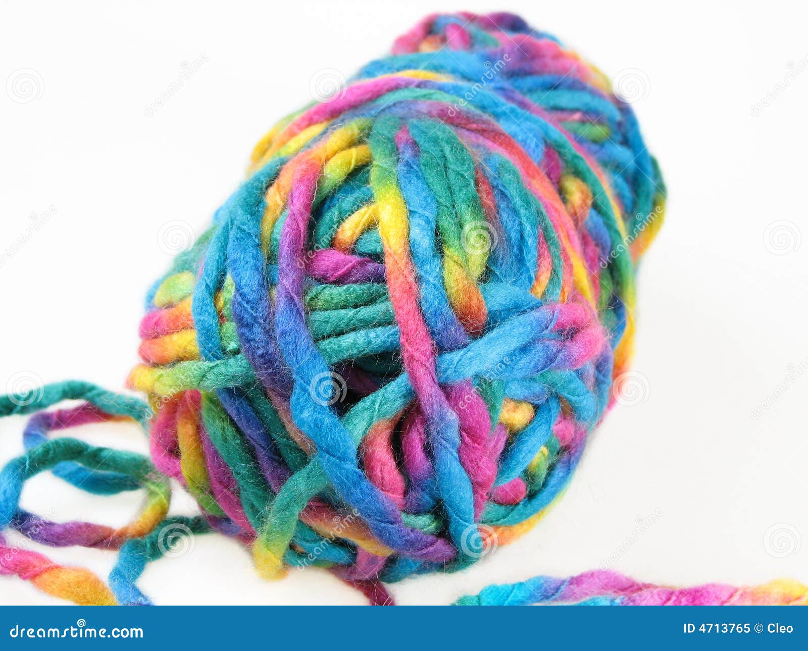 Bale of Yarn stock image. Image of thick, grandmother - 4713765