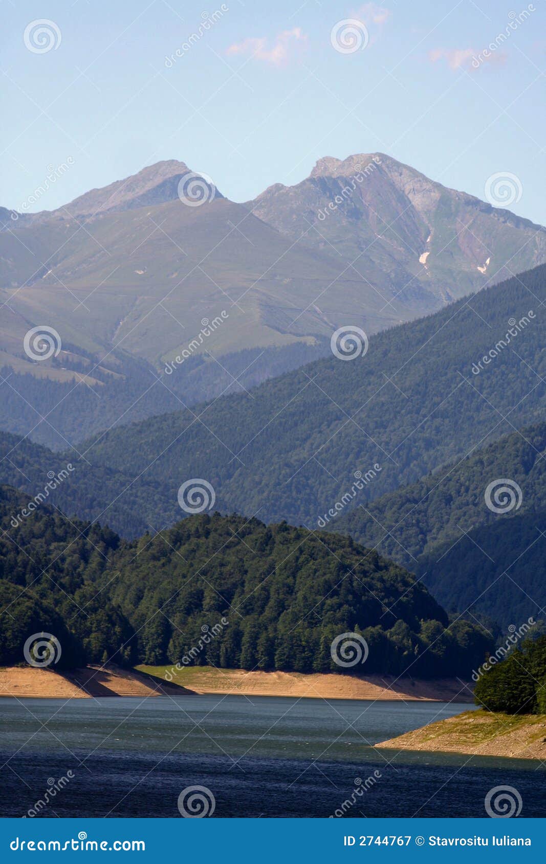 Balea Lake stock image. Image of lakes, home, hight, accomodation - 2744767