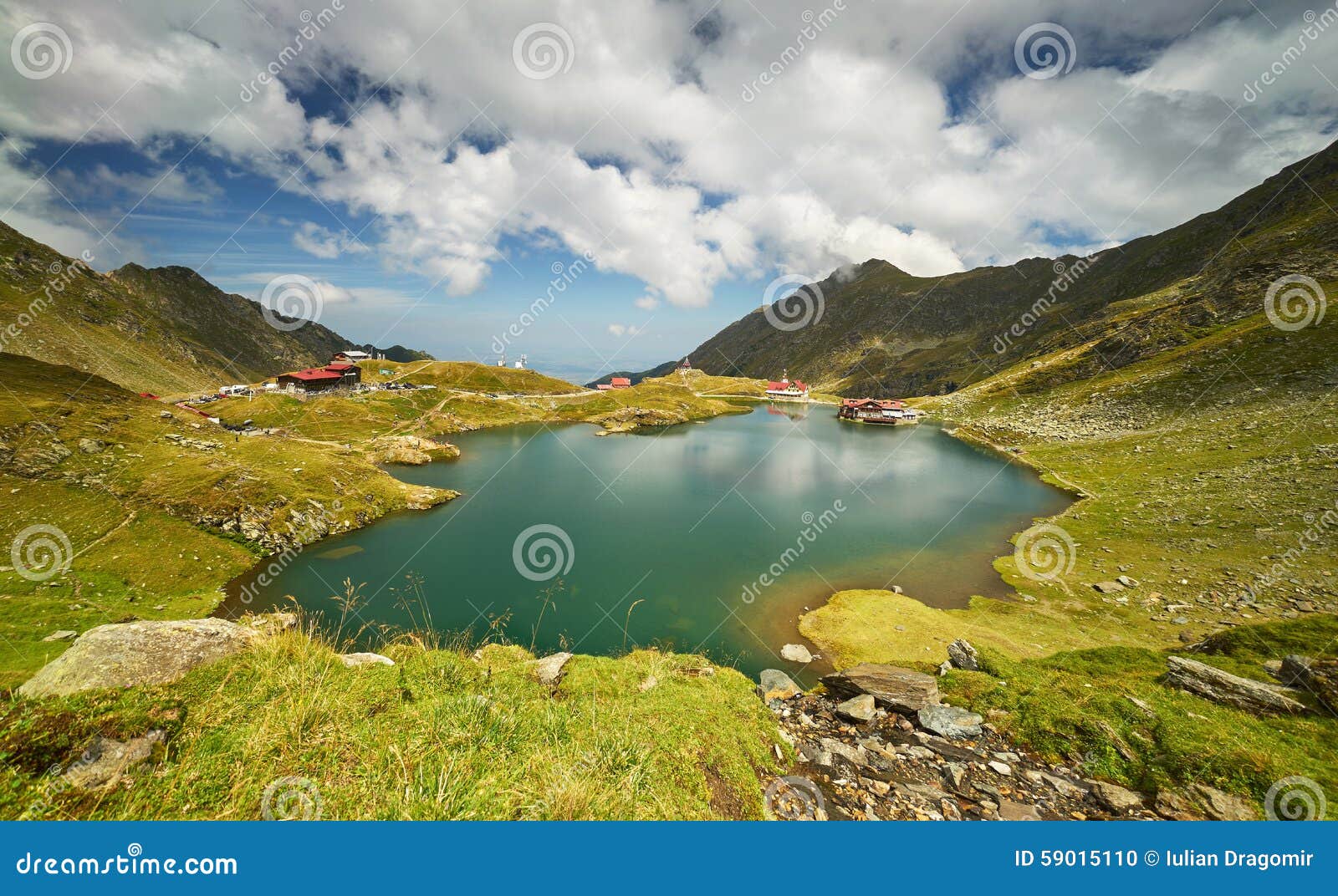 Balea Lake stock photo. Image of romania, fagaras, unique - 59015110