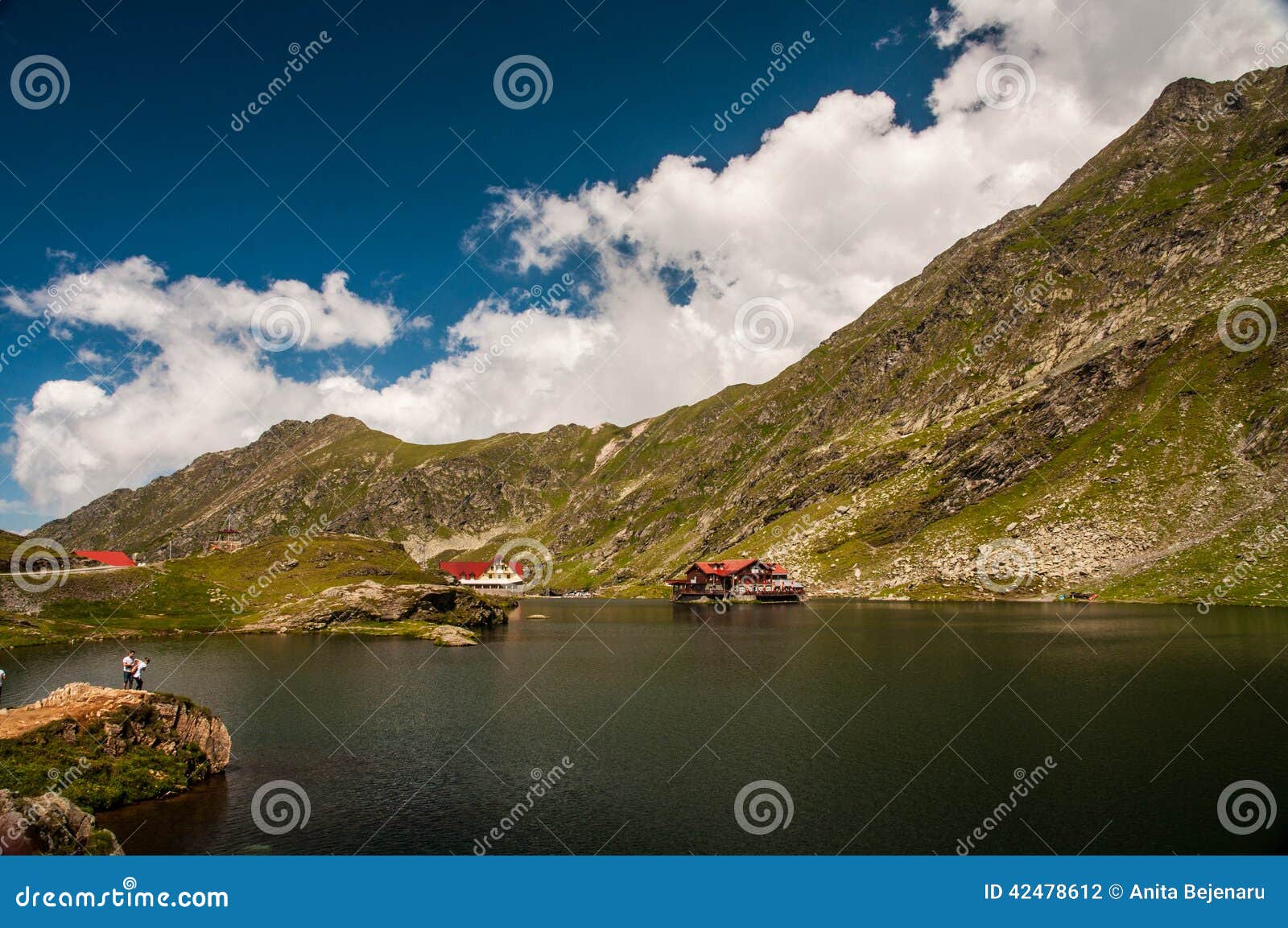 Balea lake editorial photography. Image of paradise, carpathian - 42478612