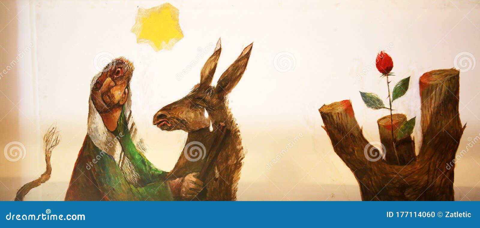 Crying Eye With Germany Flag Royalty-Free Stock Photography ...