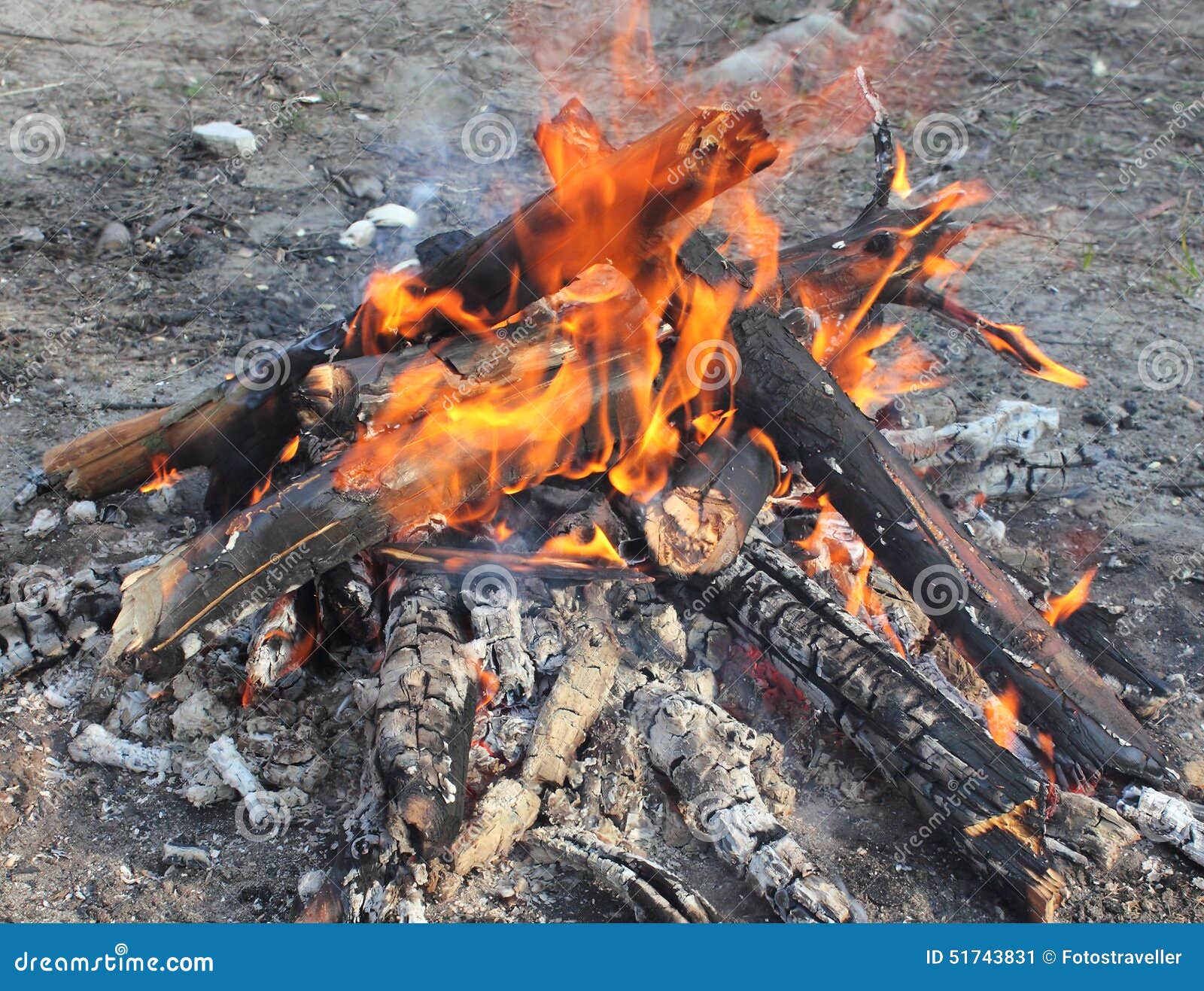 Balefire stock image. Image of abstract, burning, fading - 51743831