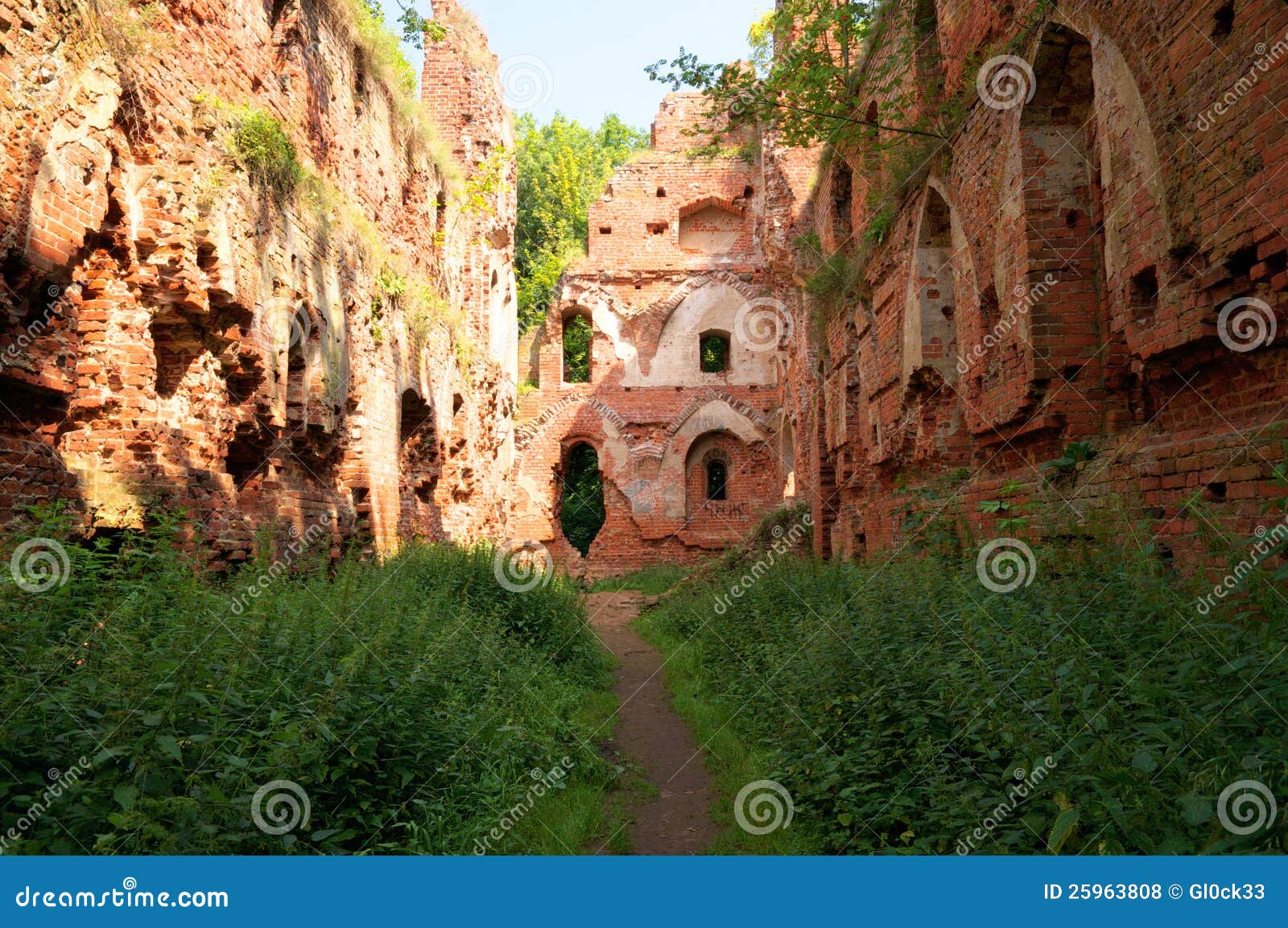 Balga - Ruins of Medieval Castle Stock Photo - Image of facade, history ...