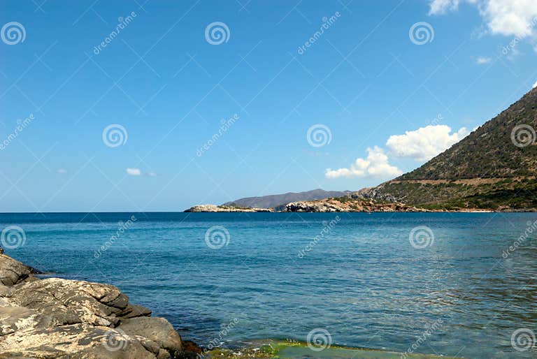 Bali bay. Crete. stock image. Image of coast, summer, romantic - 6130991
