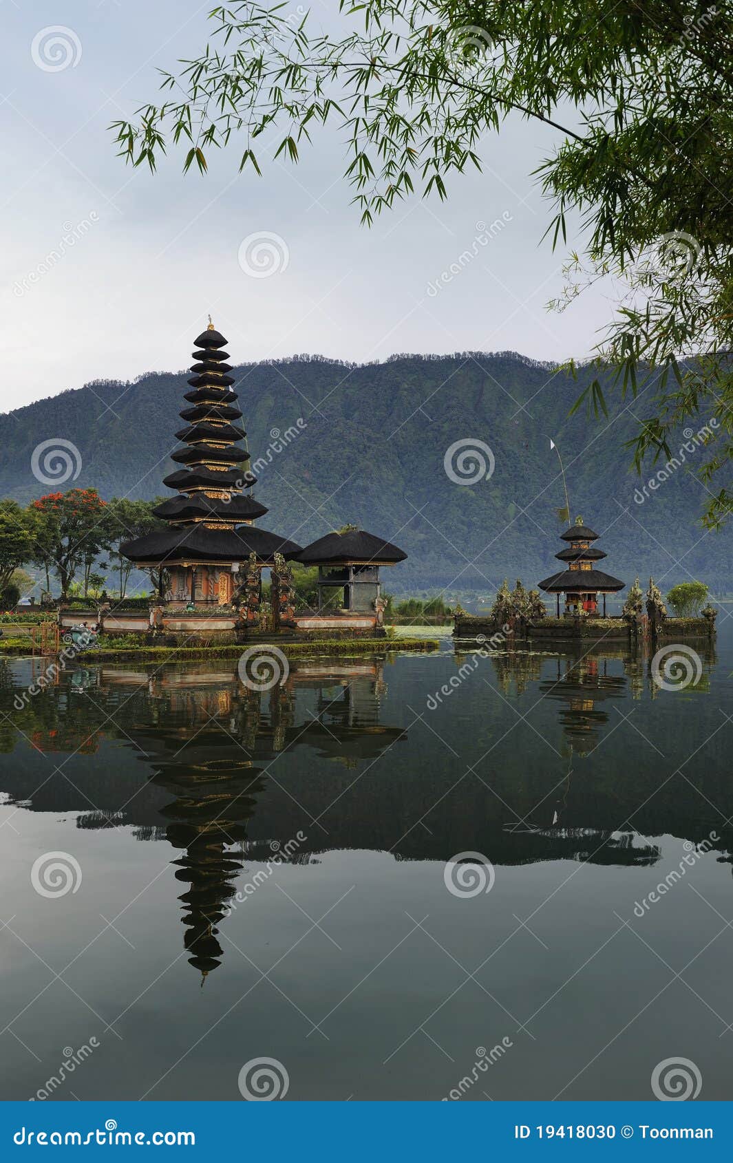 Bali Bratan lake stock photo. Image of beratan, sailboat - 19418030