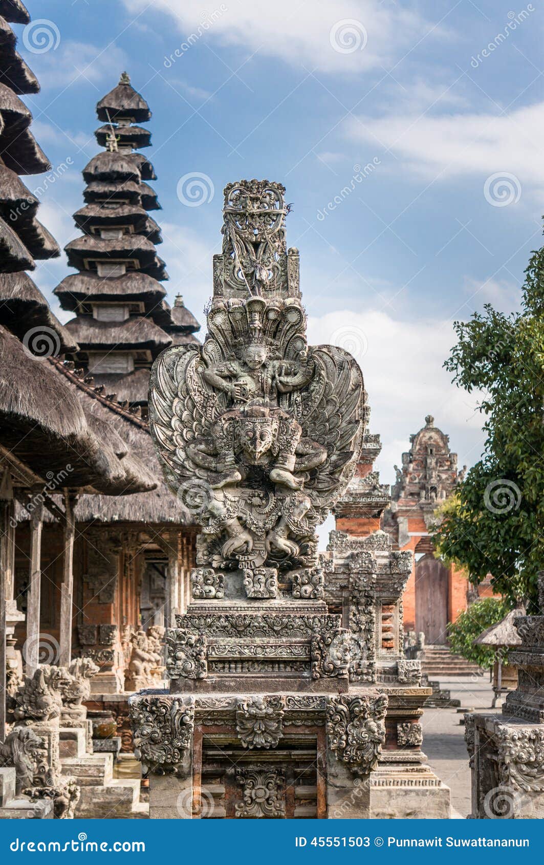 Bali garuda statue stock image. Image of decorate, indonesia - 45551503