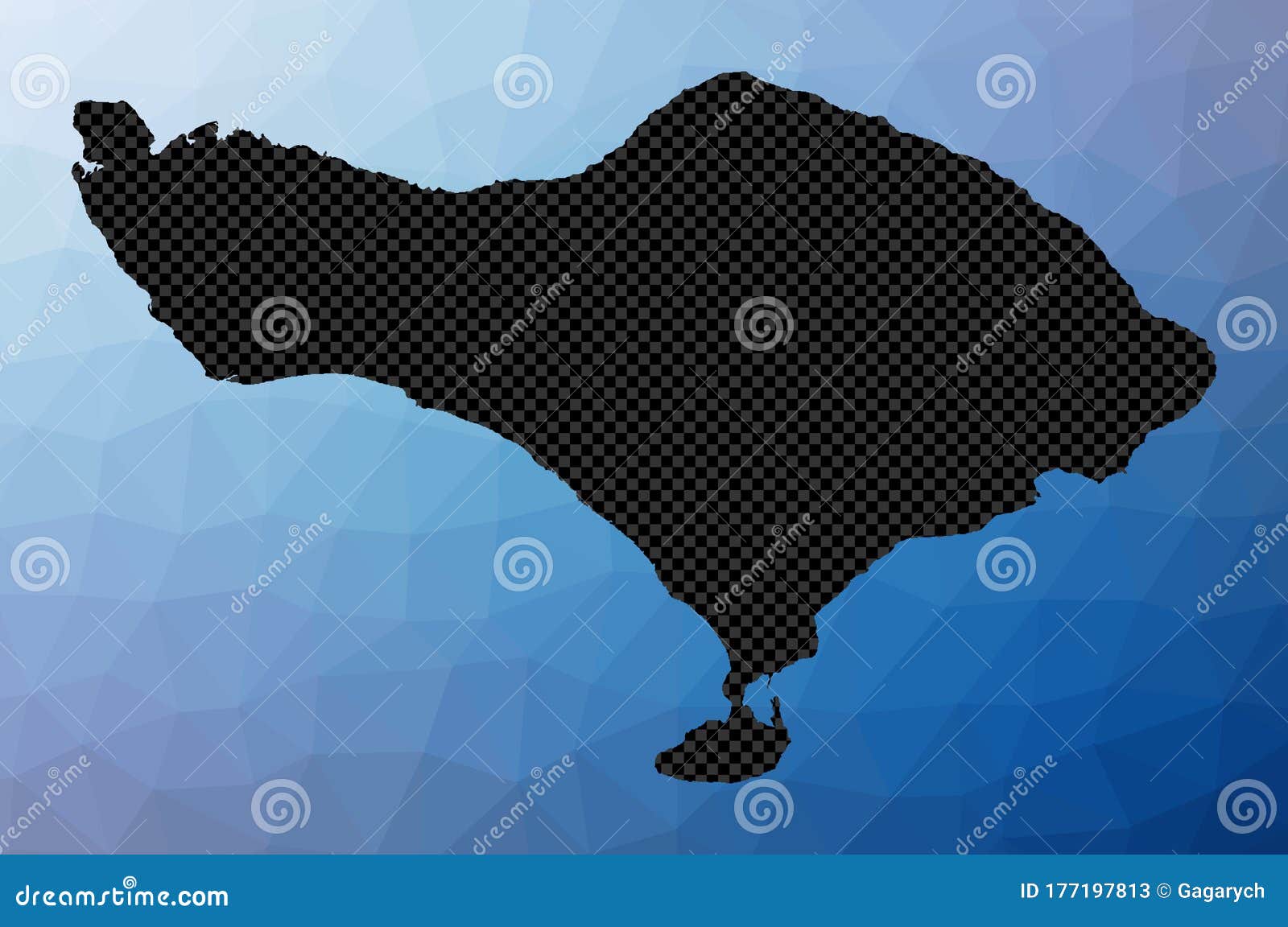 Bali geometric map. stock vector. Illustration of eastern - 177197813