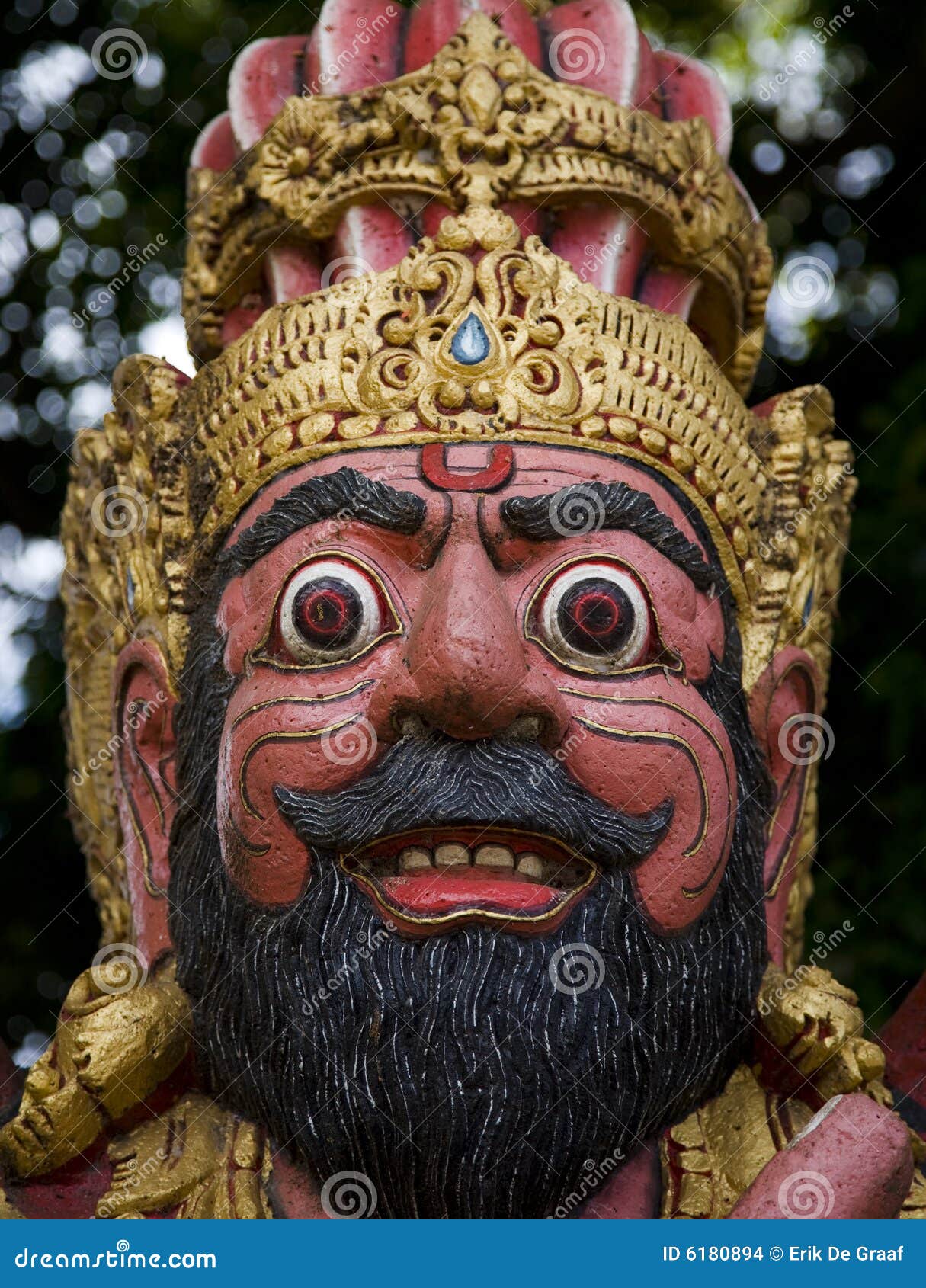 Bali God stock photo. Image of hinduism, detail, asia - 6180894