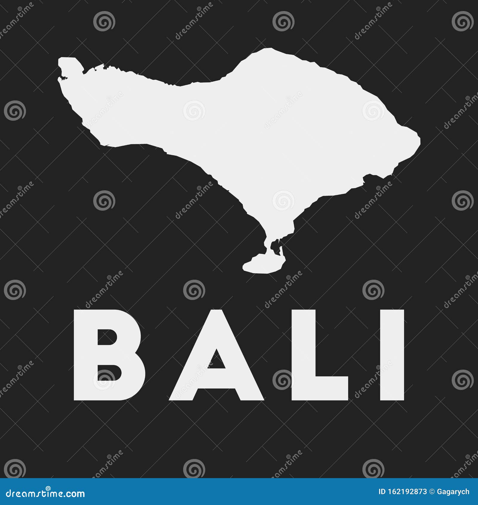 Bali icon. stock vector. Illustration of geography, black - 162192873