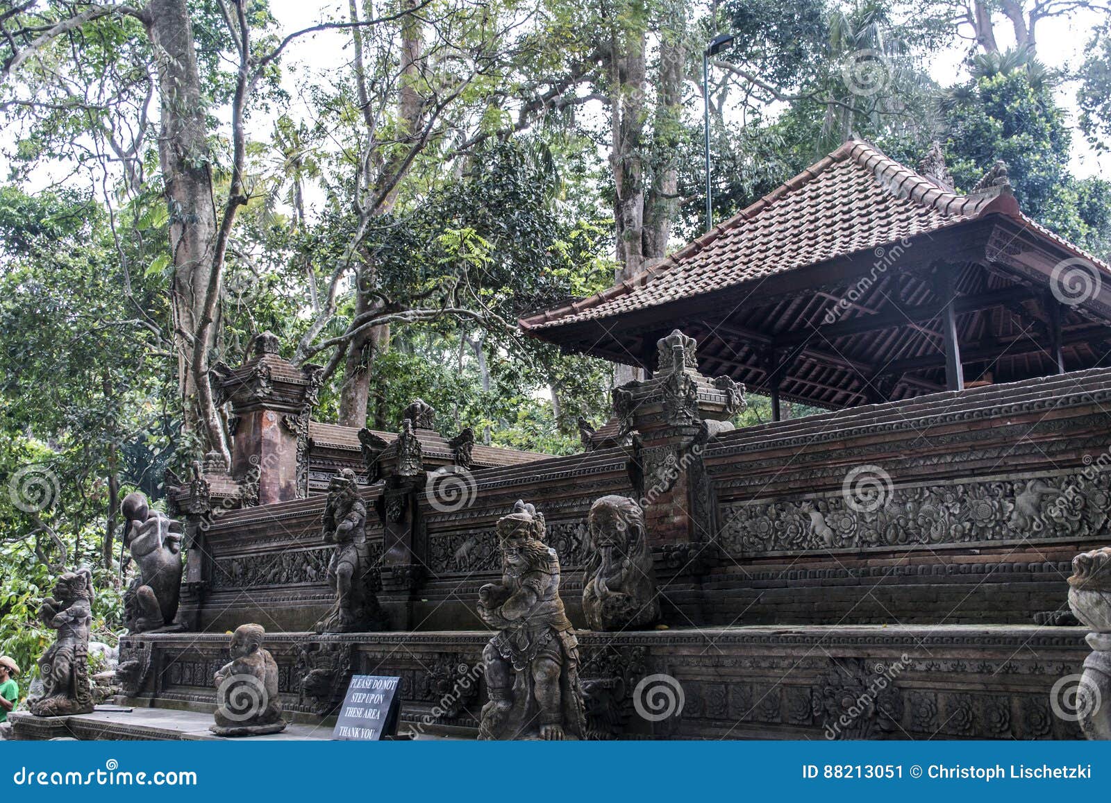 Bali Indonesia Ubud Monkey Forest Temple Stock Image - Image of ...