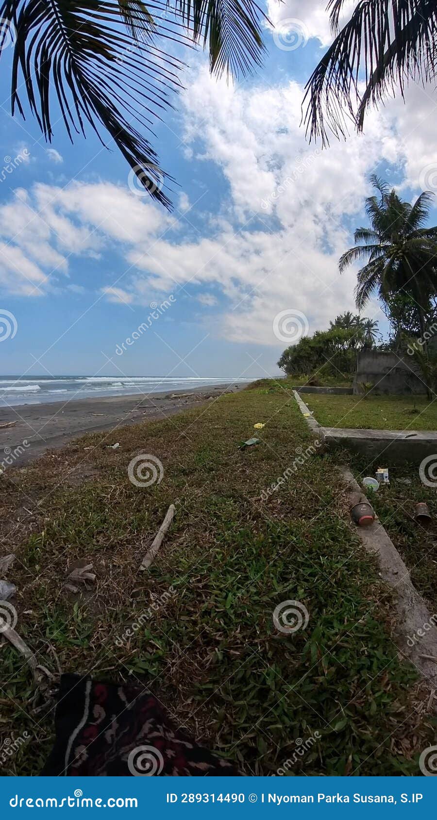 Bali& X27;s Pengeragoan Pekutatan Beach Stock Photo - Image of ...
