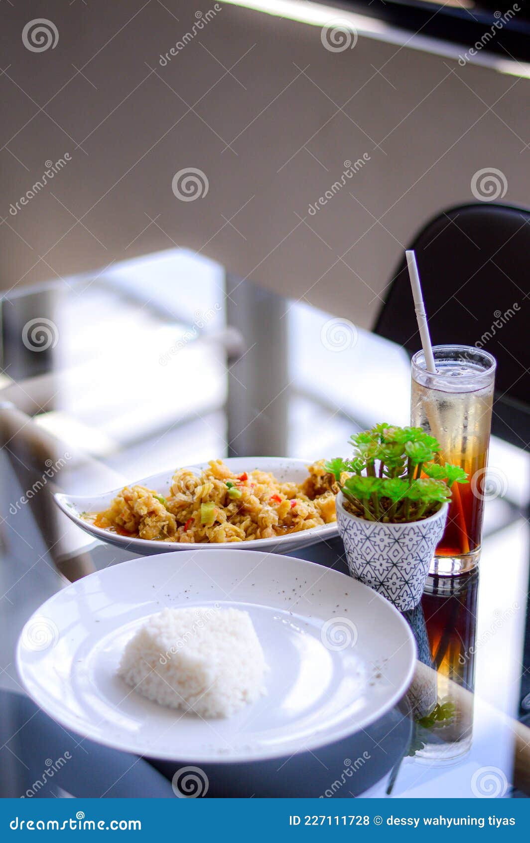 Bali 12 September 2021 Breakfast Menu that Looks Delicious Stock Photo ...