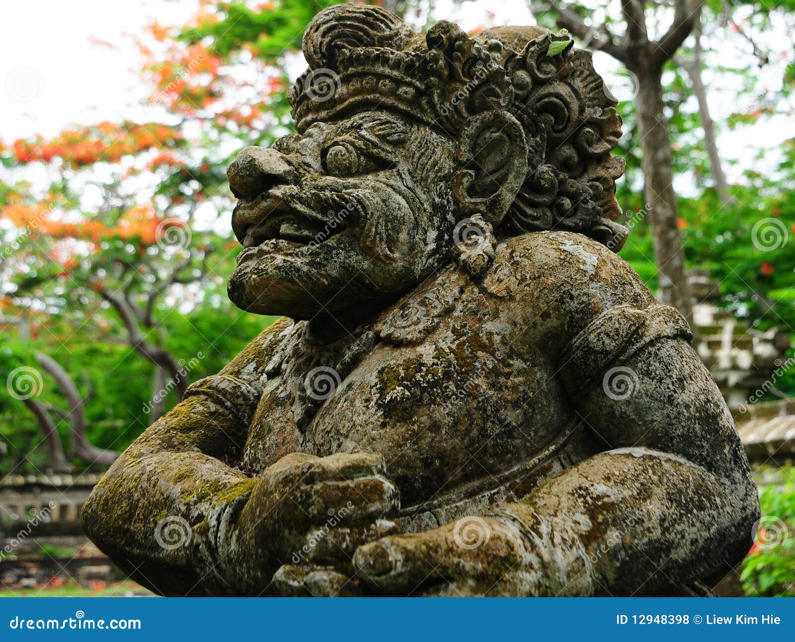 Bali Statue stock photo. Image of hindu, carve, oriental - 12948398