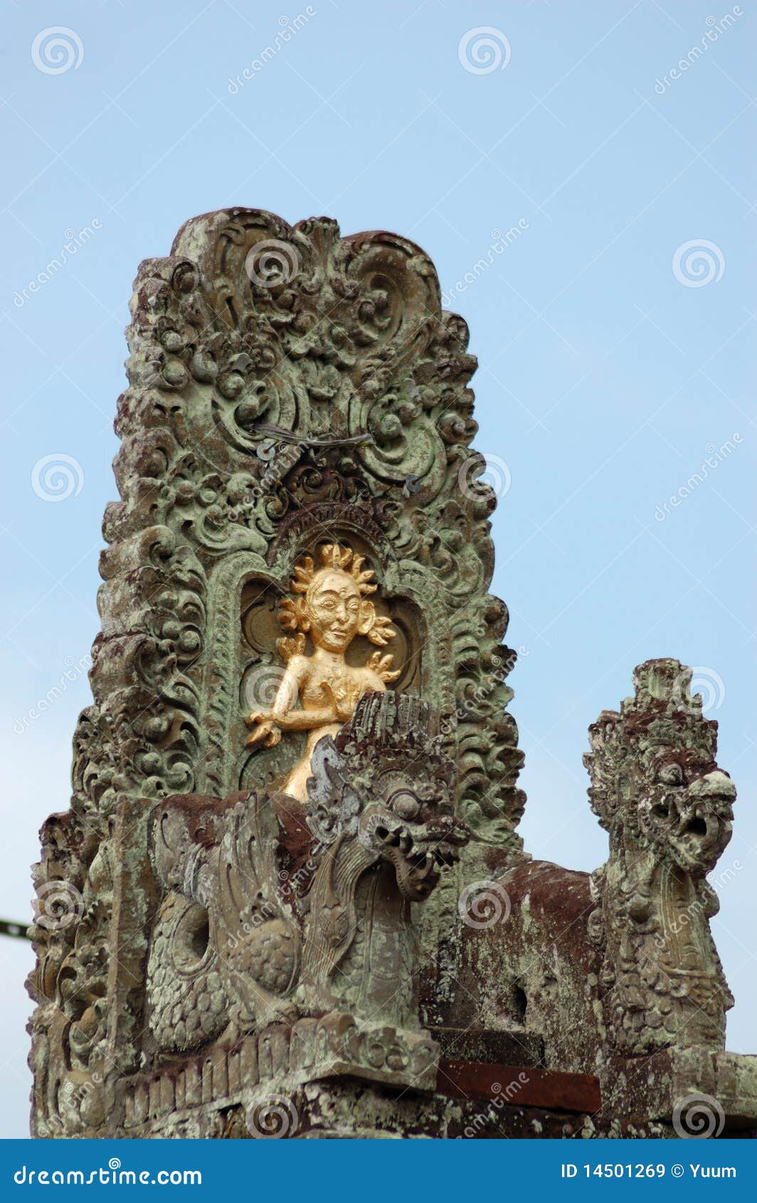 Bali statue stock image. Image of architecture, monument - 14501269
