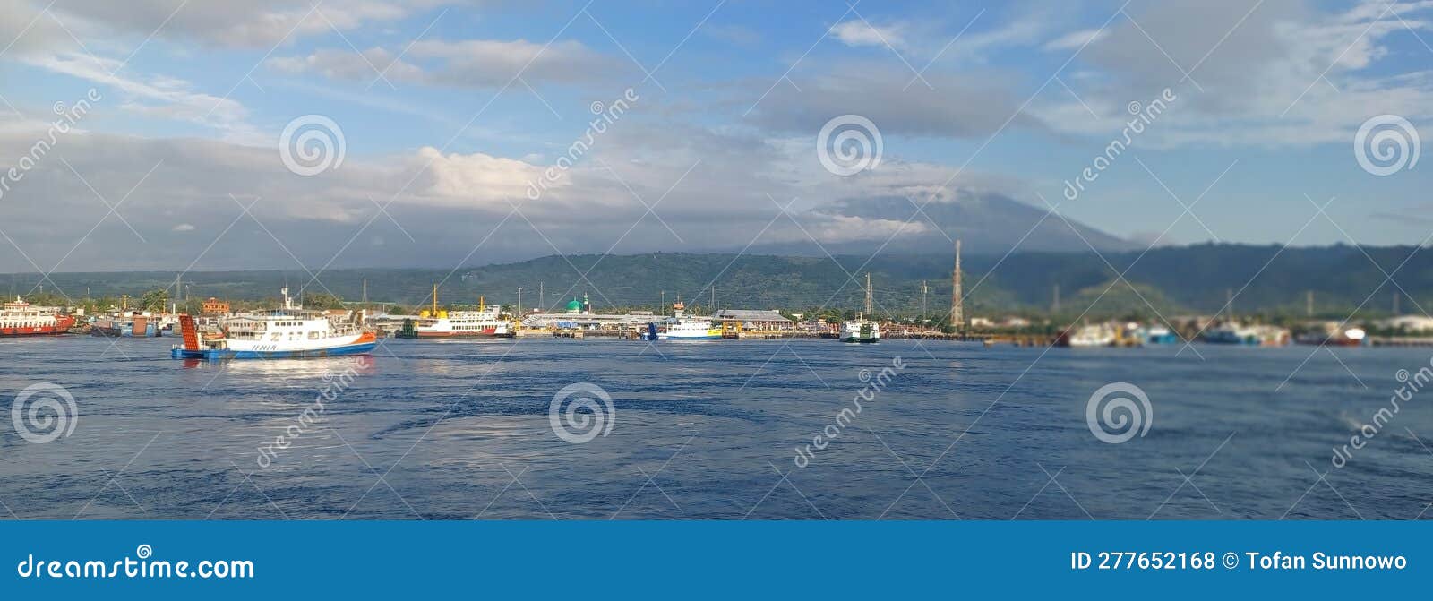 Bali strait 2023 editorial stock photo. Image of shore - 277652168