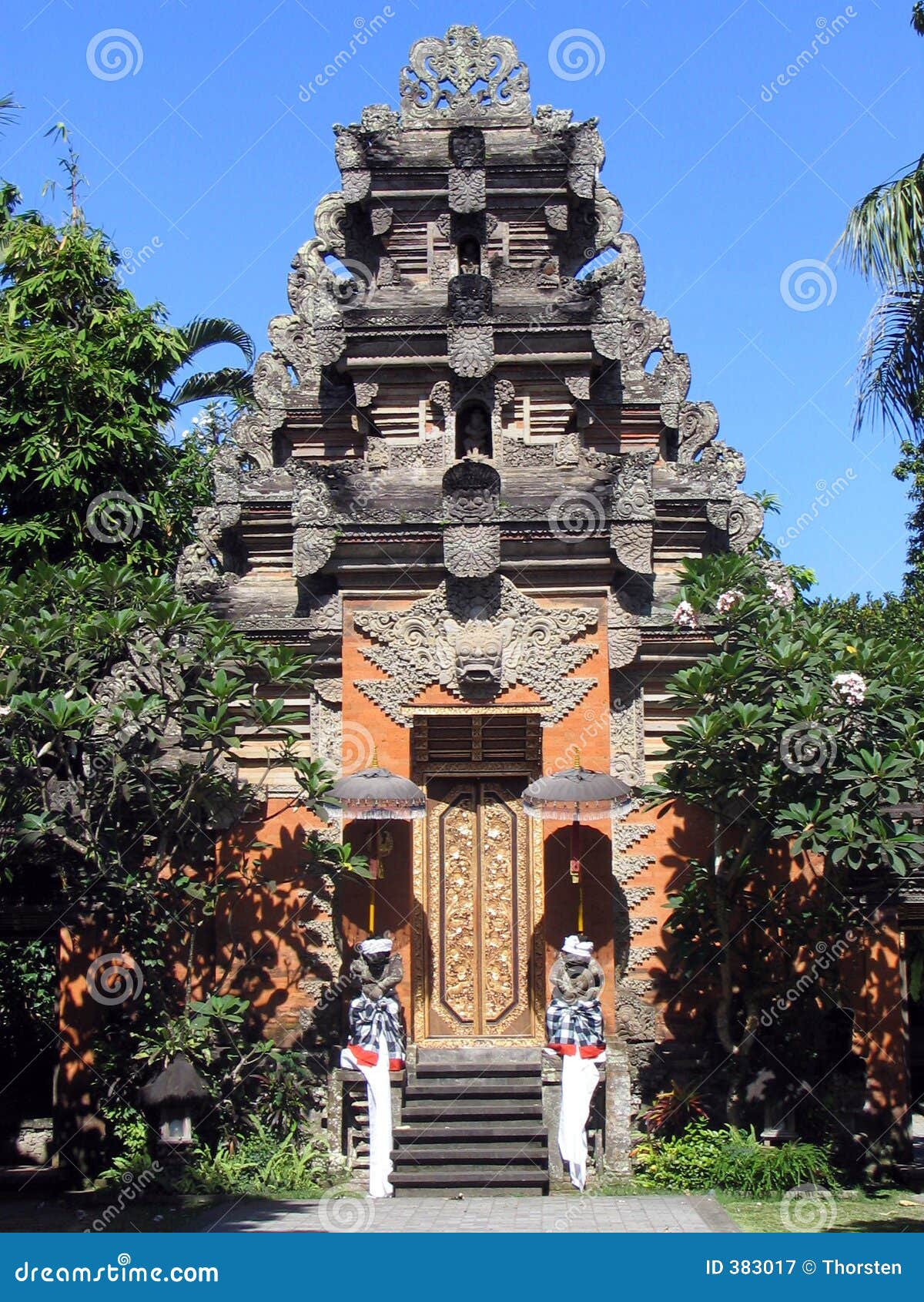 Bali Temple stock image. Image of celebration, bali, goddess - 383017