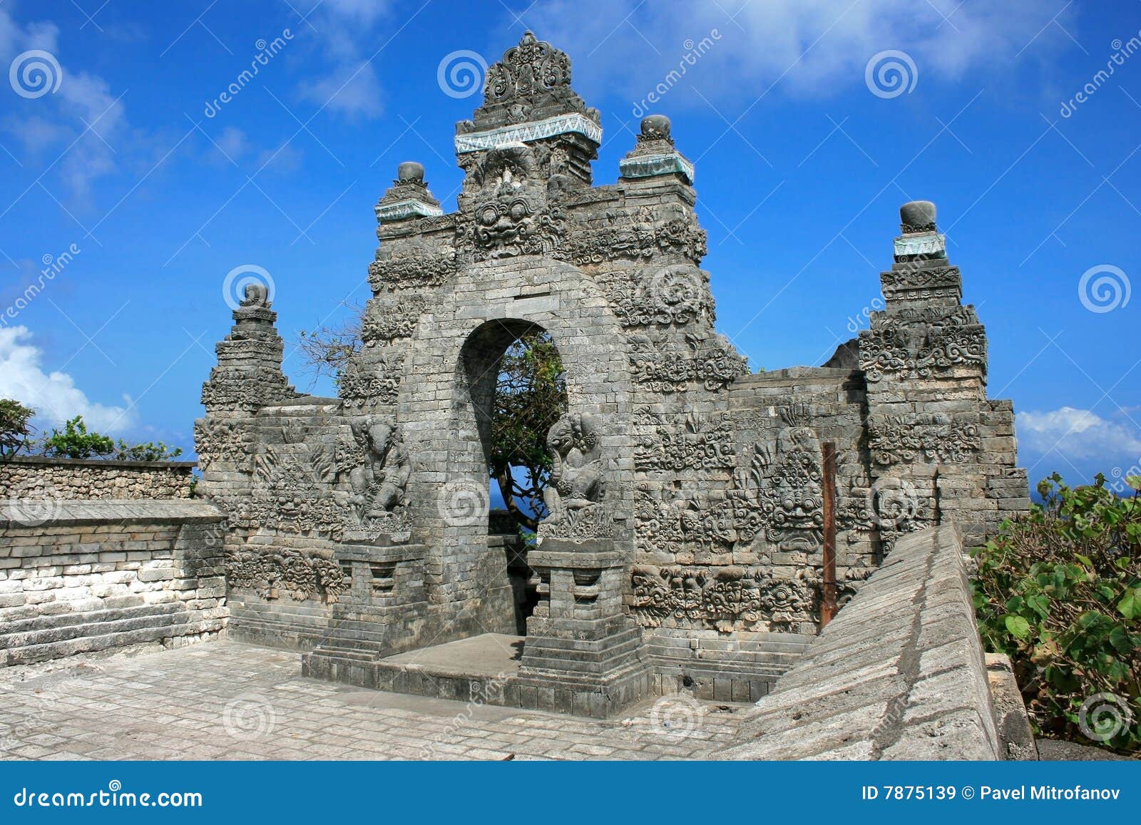 Bali temple stock image. Image of decoration, hinduism - 7875139