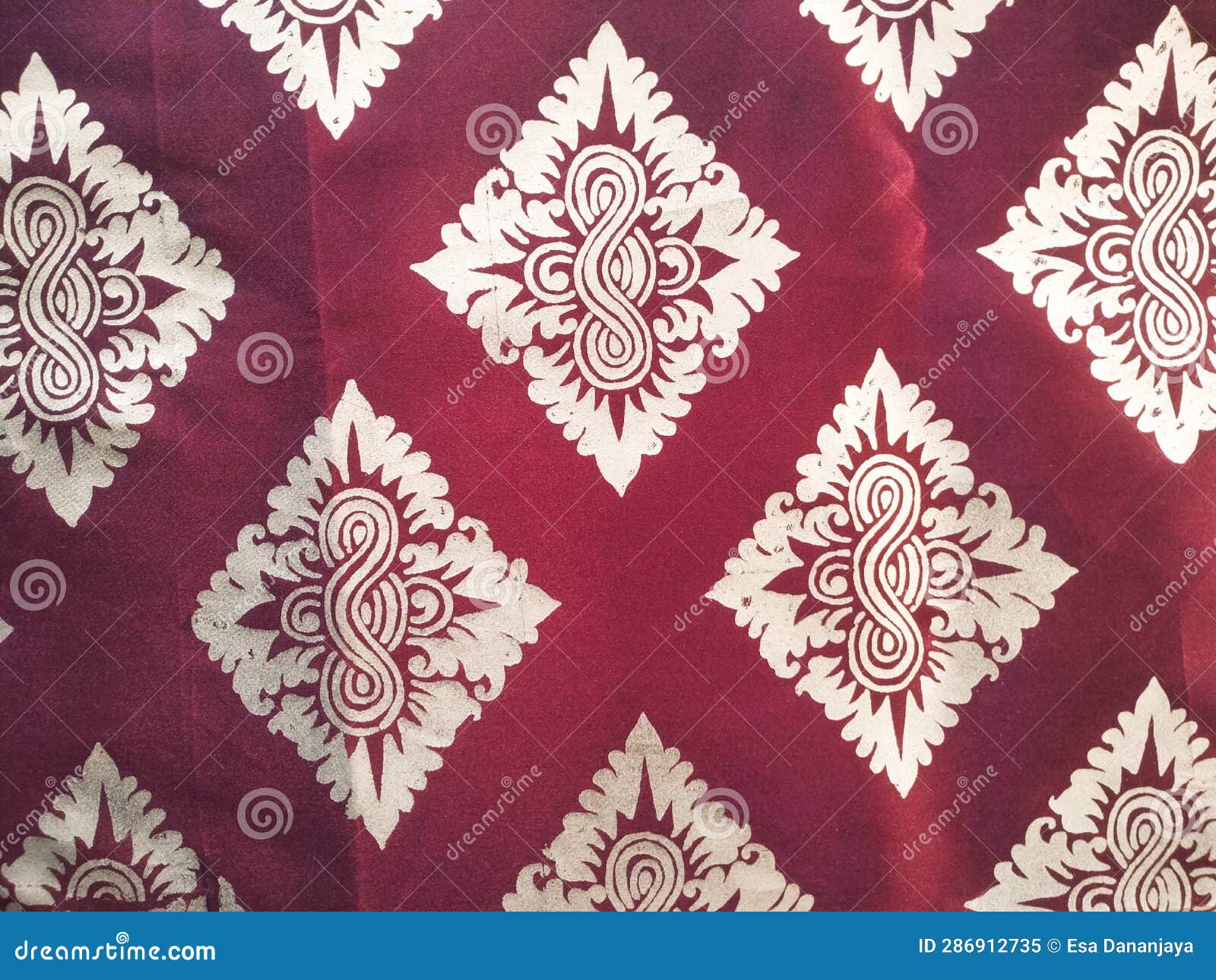 Bali Tradisional Flower Pattern Stock Image - Image of tradisional ...
